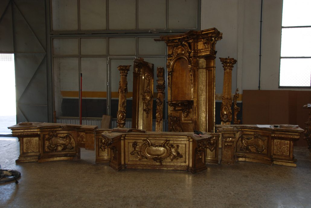 Un retablo barroco- rococó para la nueva Iglesia de Santo Domingo de ...